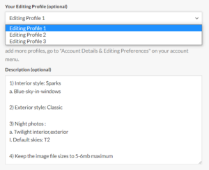 Create & Update Editing Profiles - Ursin Professional Editing